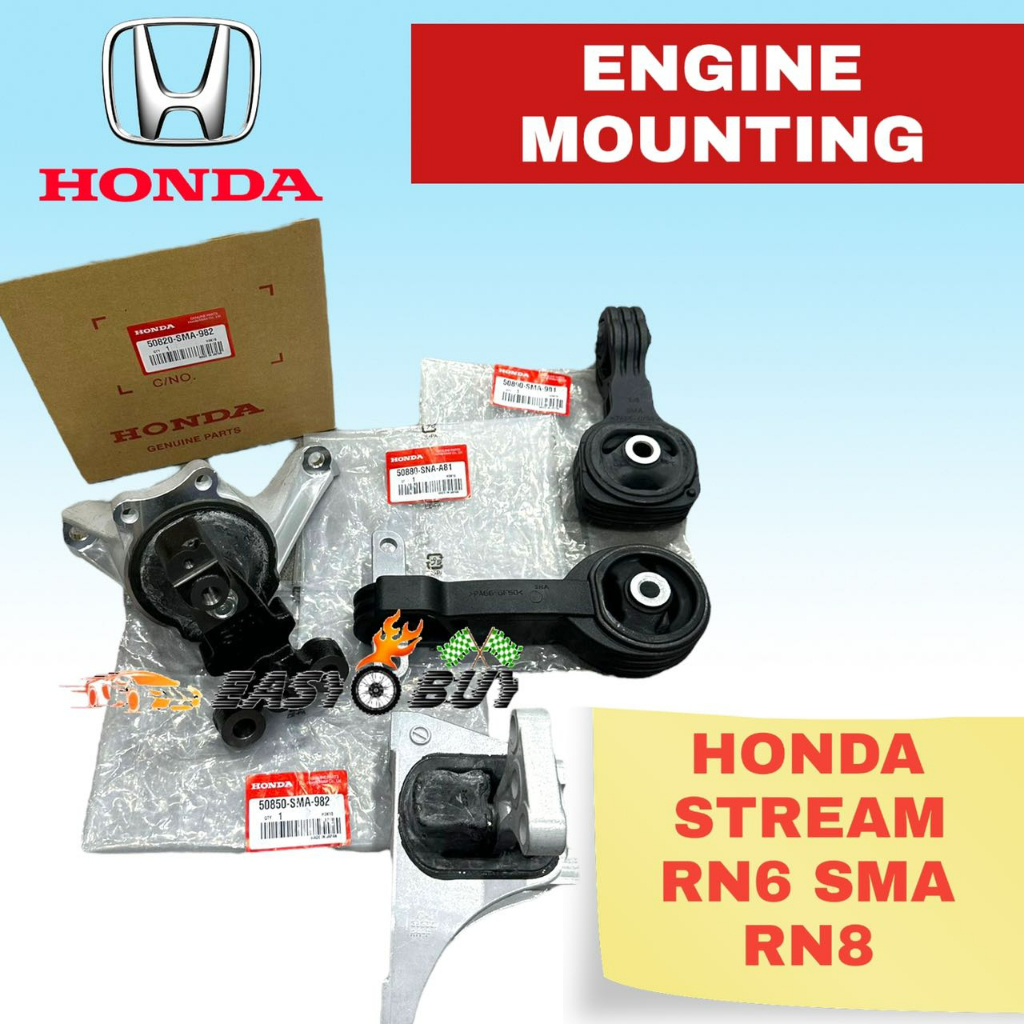 100% ORIGINAL HONDA STREAM RN6 SMA RN8 1.8CC RN8 2.0CC ENGINE MOUNTING ...