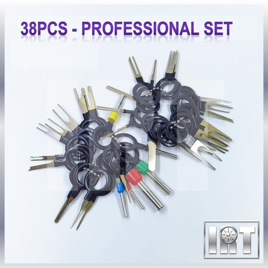 18 38PCs Socket Connector Pin Removal Dismantle Tool Eject Remover ...