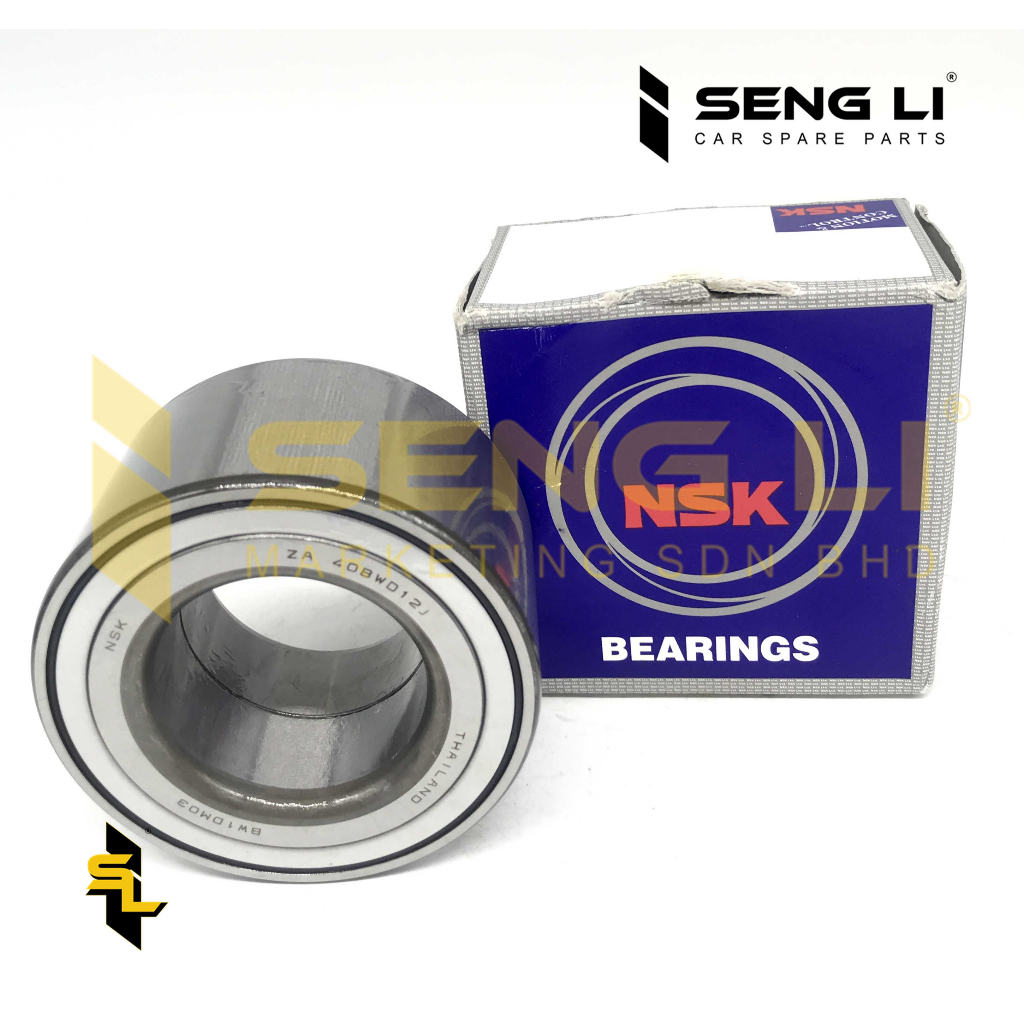 100% ORIGINAL NSK TOYOTA ALTIS / WISH FRONT WHEEL BEARING-40BWD12CA88 ...