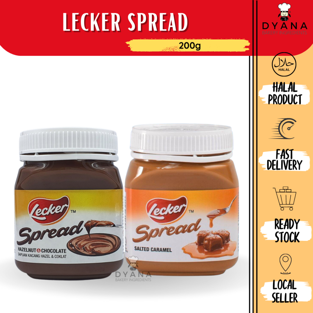 LECKER Hazelnut Chocolat | Salted Caramel 200g | Shopee Malaysia