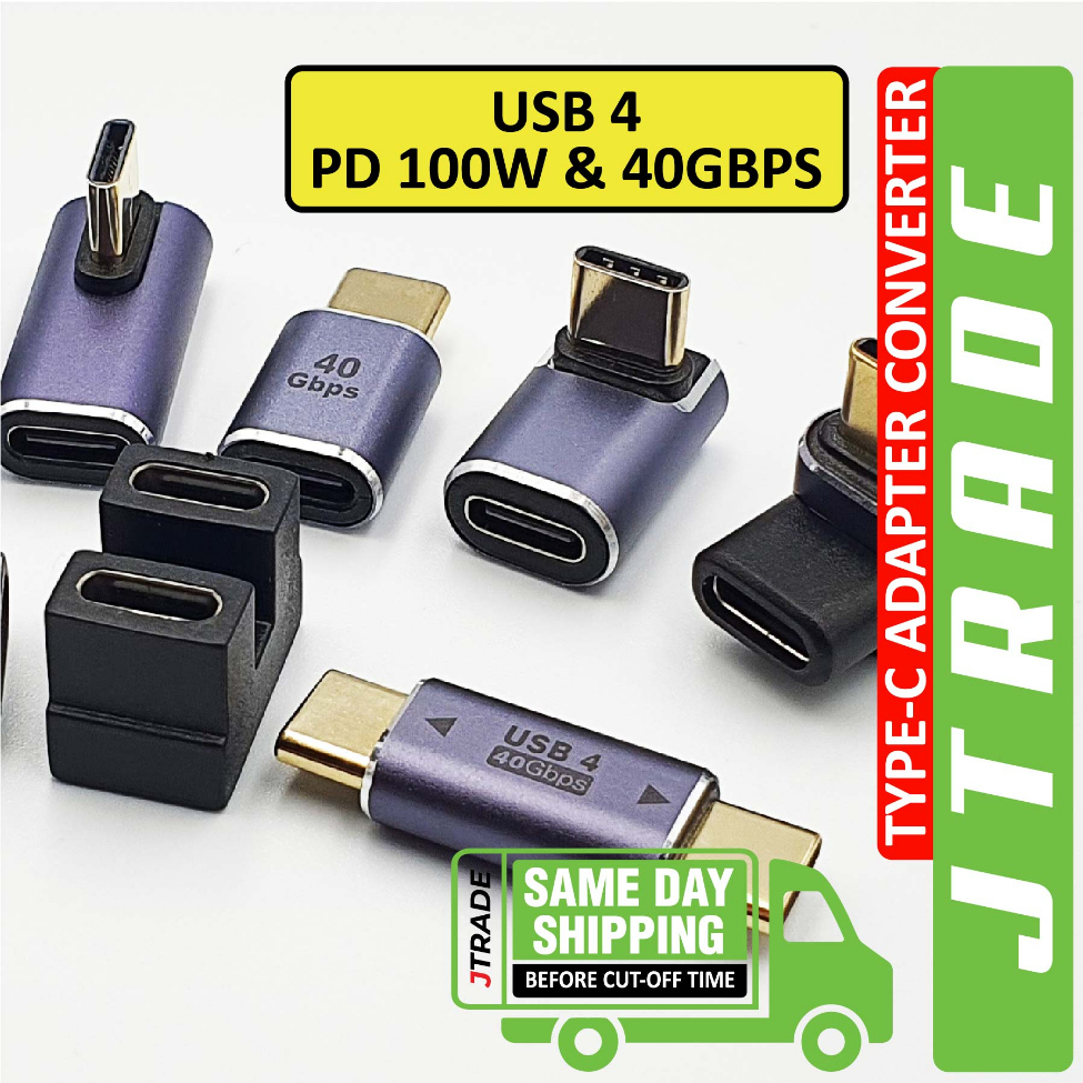 USB GEN 4 Type-C Adapter Converter 40Gbps 8K 60Hz PD 100W JTRADE ...