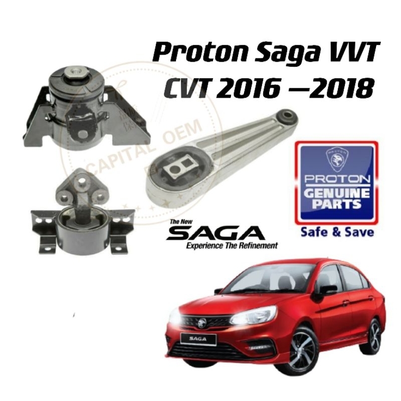 Proton New Saga VVT CVT Only Genuine Engine Mounting PW924541 Engine ...