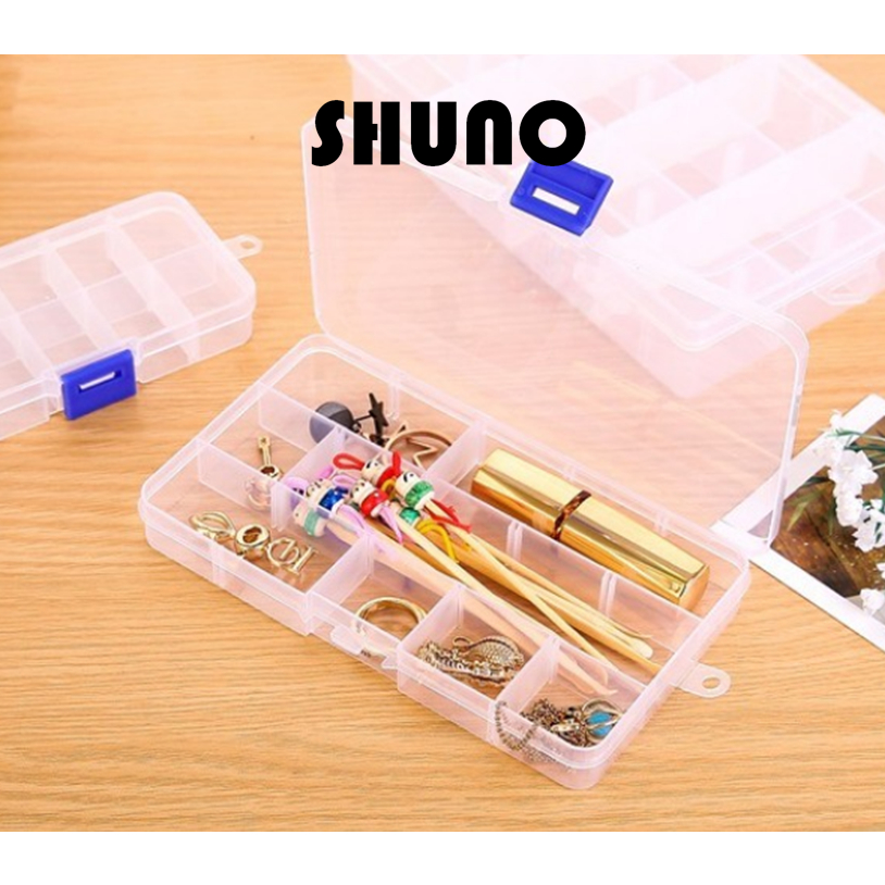 SHUNO 10/15/24 Grid Kotak Tempat Bekas Simpan Kecil Storage Box ...