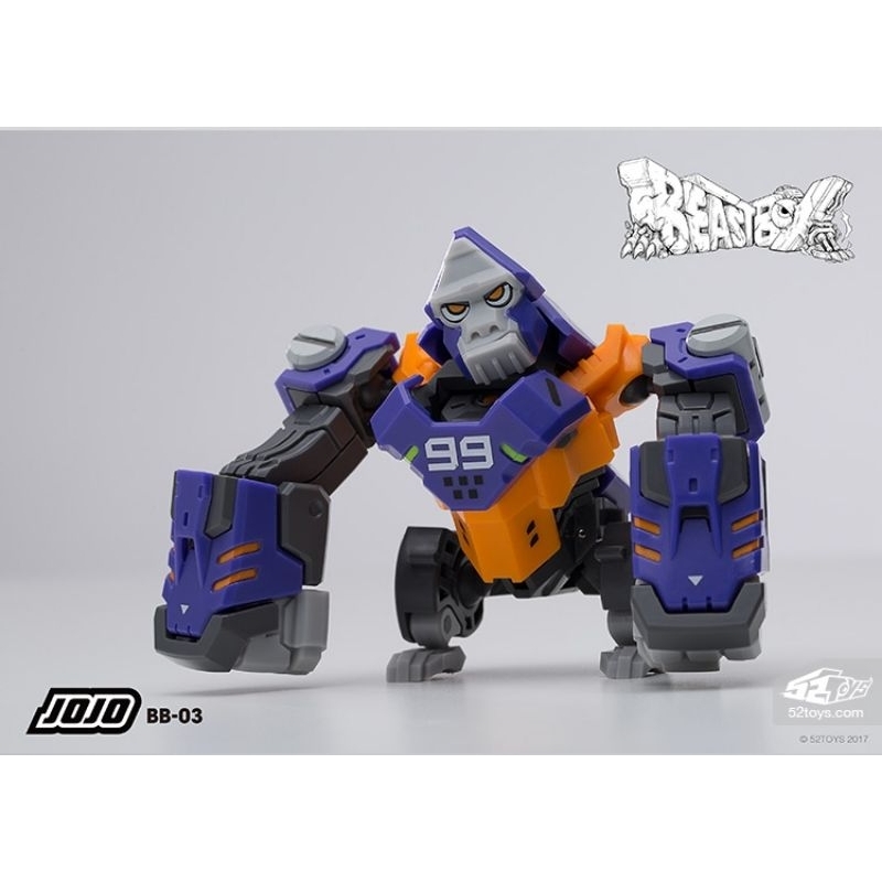 52TOYS BEASTBOX BB-03 JOJO MEGABOX TRANSFORMER CUBE TOY | Shopee Malaysia