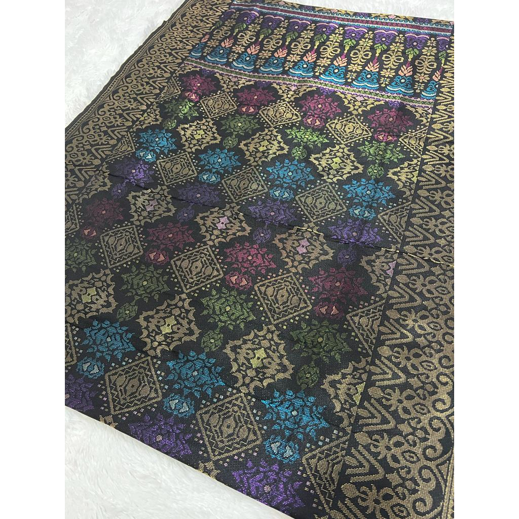 Sampin Songket Siap Jahit Samping Dewasa Nikah Tunang Raya Sedondon ...