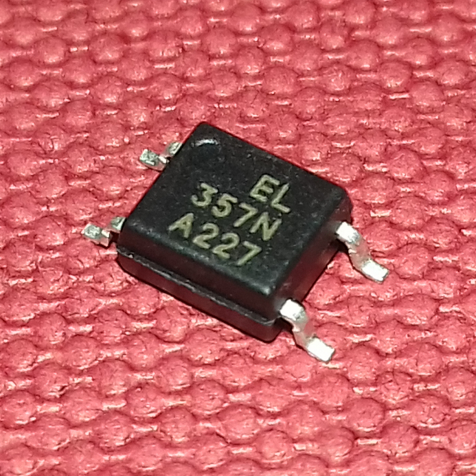 (2581) EL357N 4 PIN SOP PHOTOTRANSISTOR PHOTOCOUPLER 贴片光耦全新原装 EL357N-C -A -B -D SOP4 EL357 ...