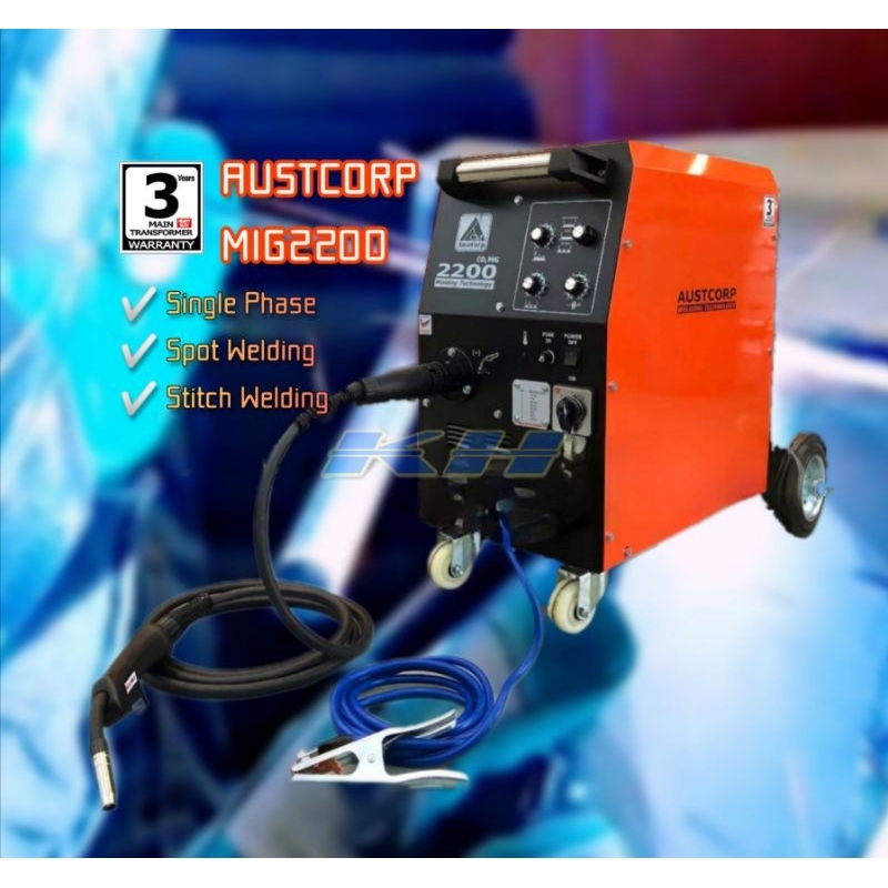 Austcorp MIG2200 Co2 MIG Welding Machine kh | Shopee Malaysia