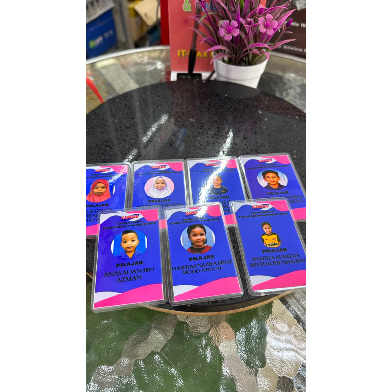 ID CARD JIMAT!!! / Lawatan/ Student/ kindergarten ARTCARD 230Gsm Tebal ...