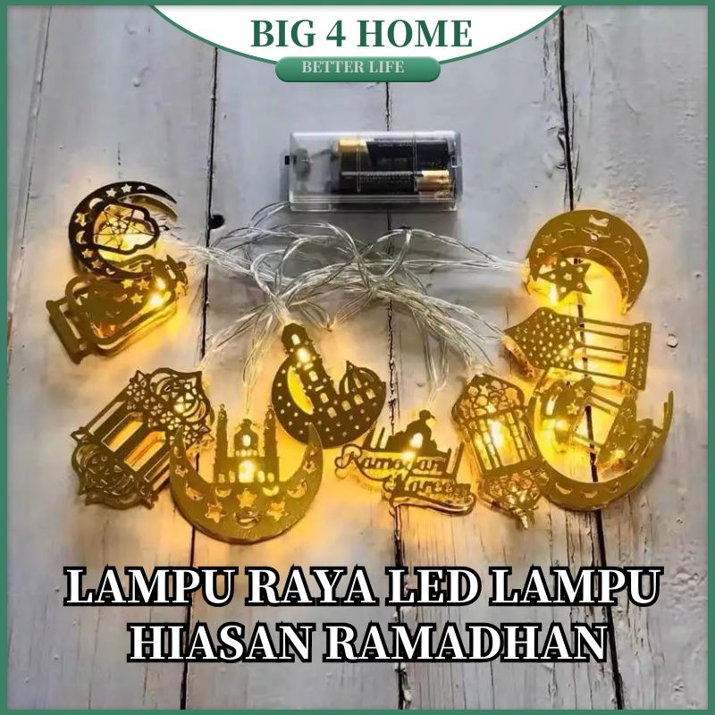 Big 4 Home LAMPU RAYA LED LAMPU HIASAN RAMADHAN EID LIGHT LED FAIRY ...