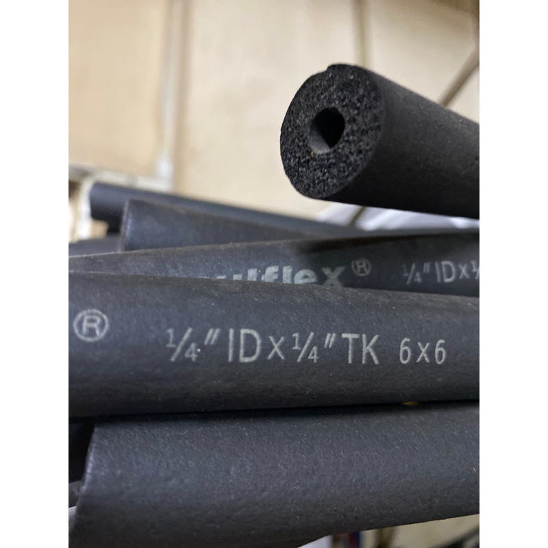 *Ready Stock*Superlon 1/4”(6mm)ID X 3/8”(10mm)TK x 1.83m HD Insulation ...