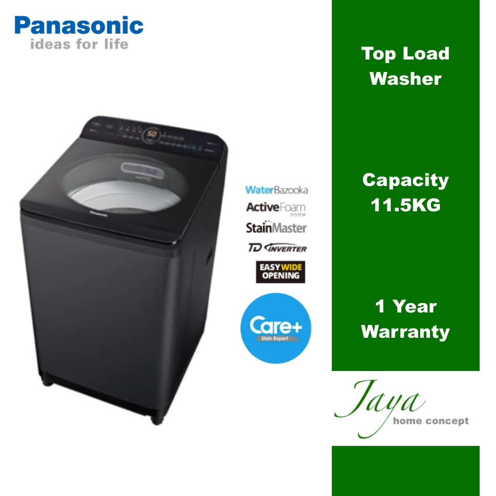 Panasonic 11.5KG Top Load Stain Care Washing Machine Washer NA ...