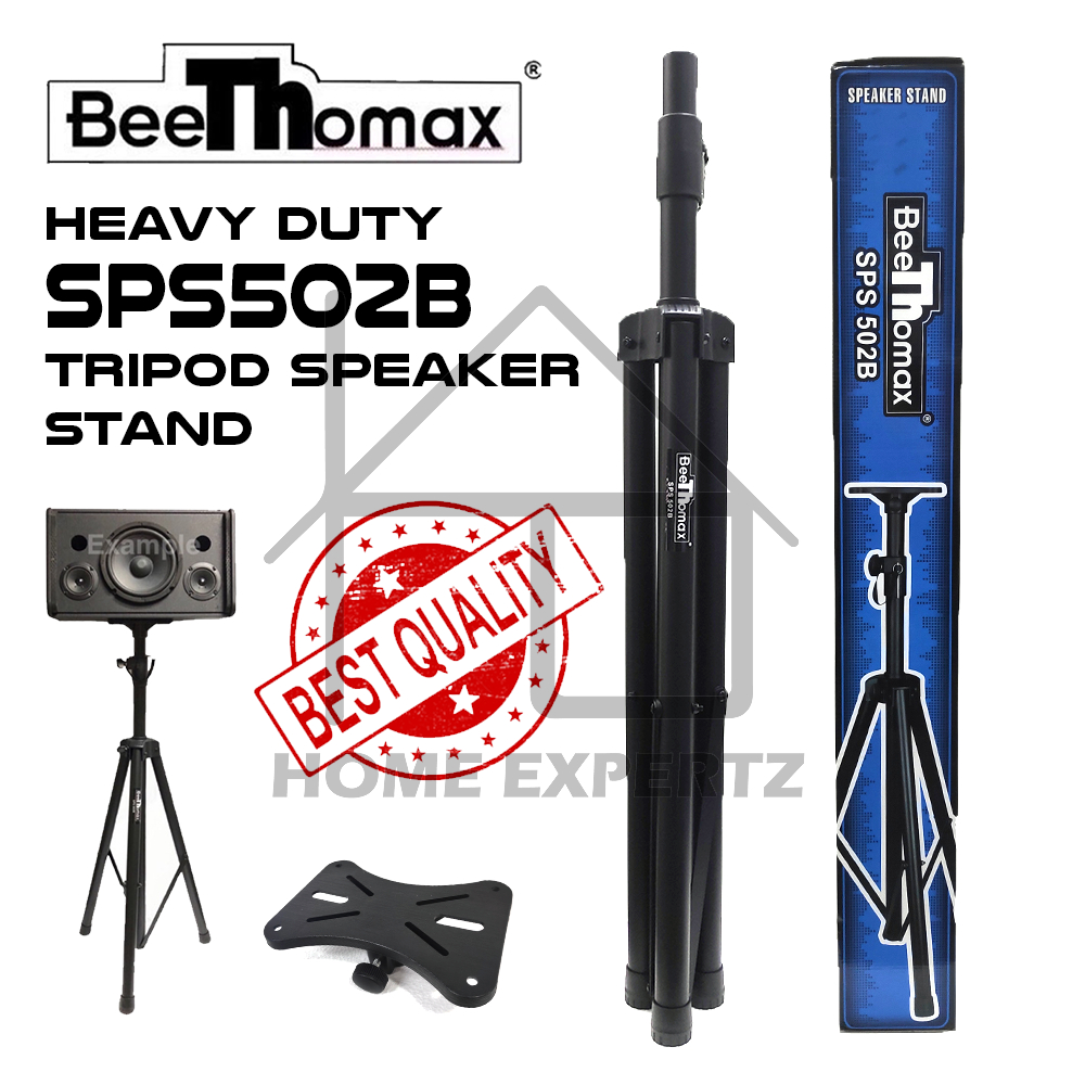 BEETHOMAX HEAVY DUTY TRIPOD SPEAKER STAND (SPS502B) | Shopee Malaysia