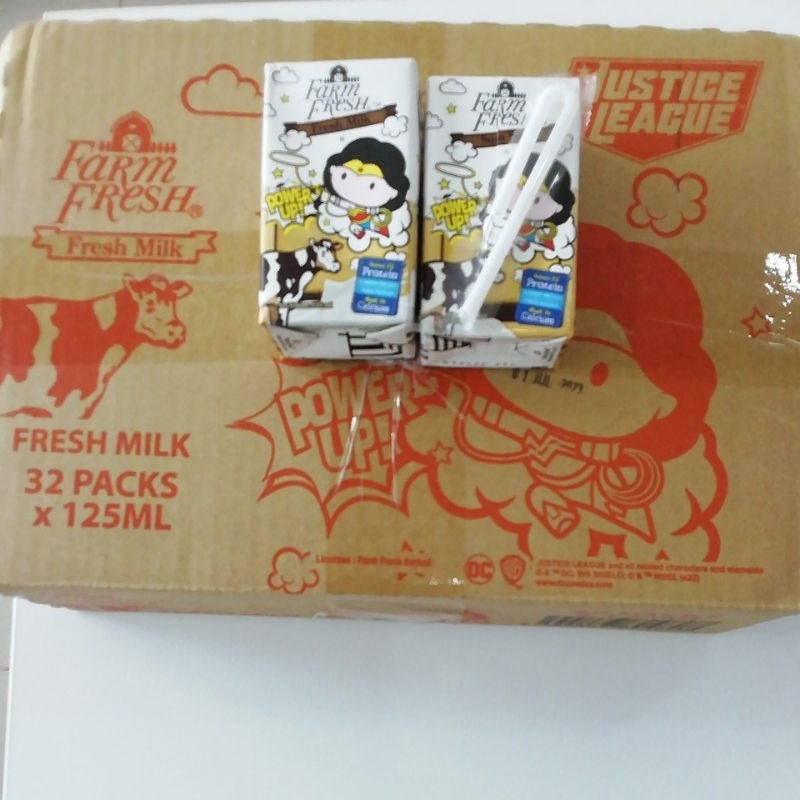 Farm Fresh UHT Fresh Milk 125ml x32 (carton) | Shopee Malaysia