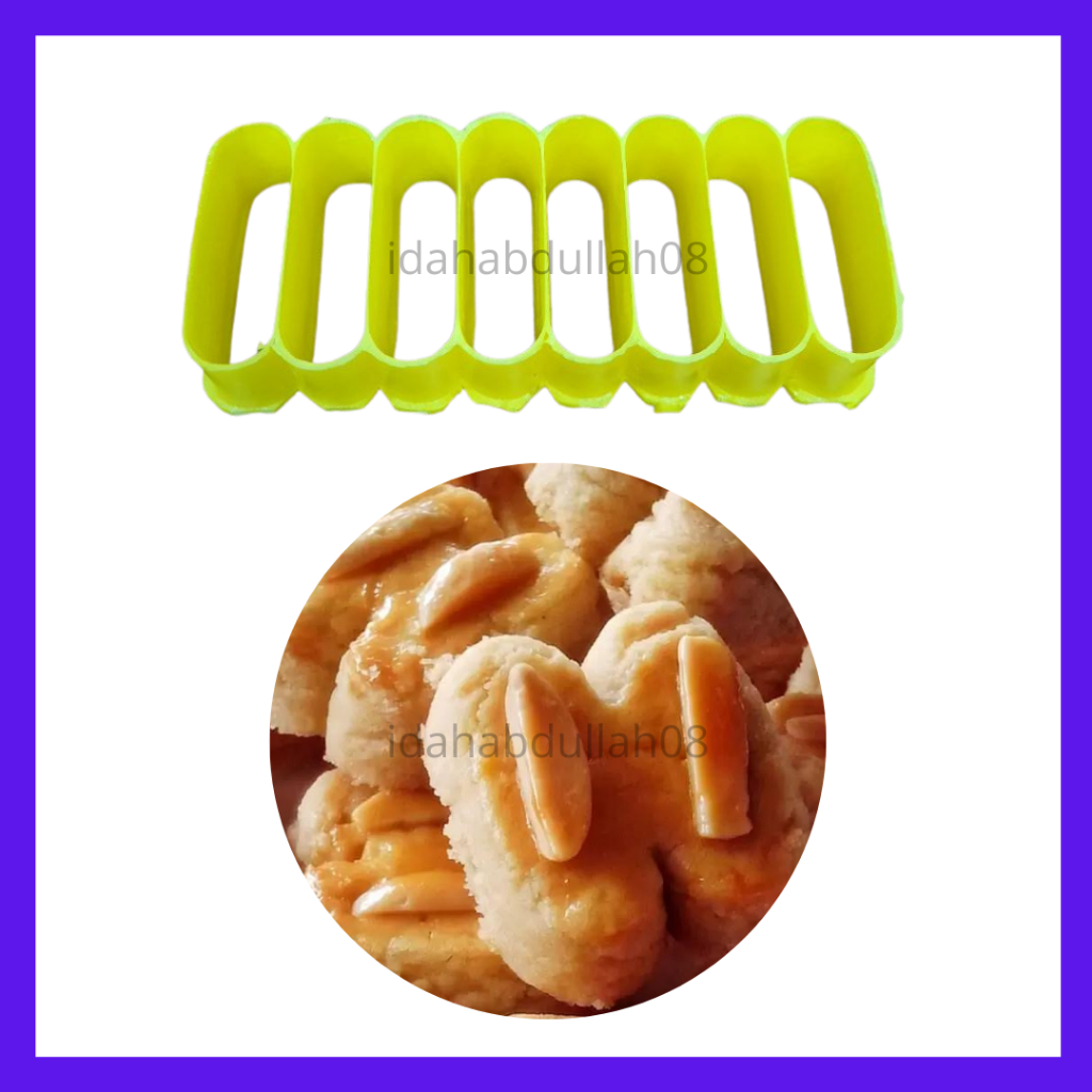 Penekap Acuan Biskut Plastik Penerap Tart / Love / Bulan Sabit / Biskut ...
