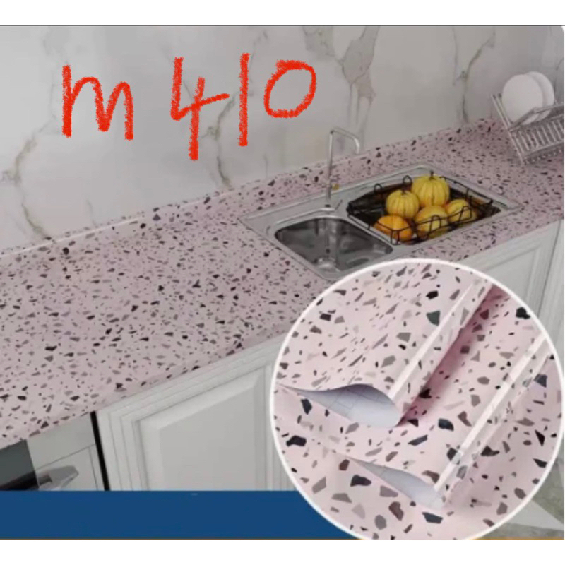 (Free pos) 120cm BIG marble sticker PVC LARGE wallpaper waterproof ...