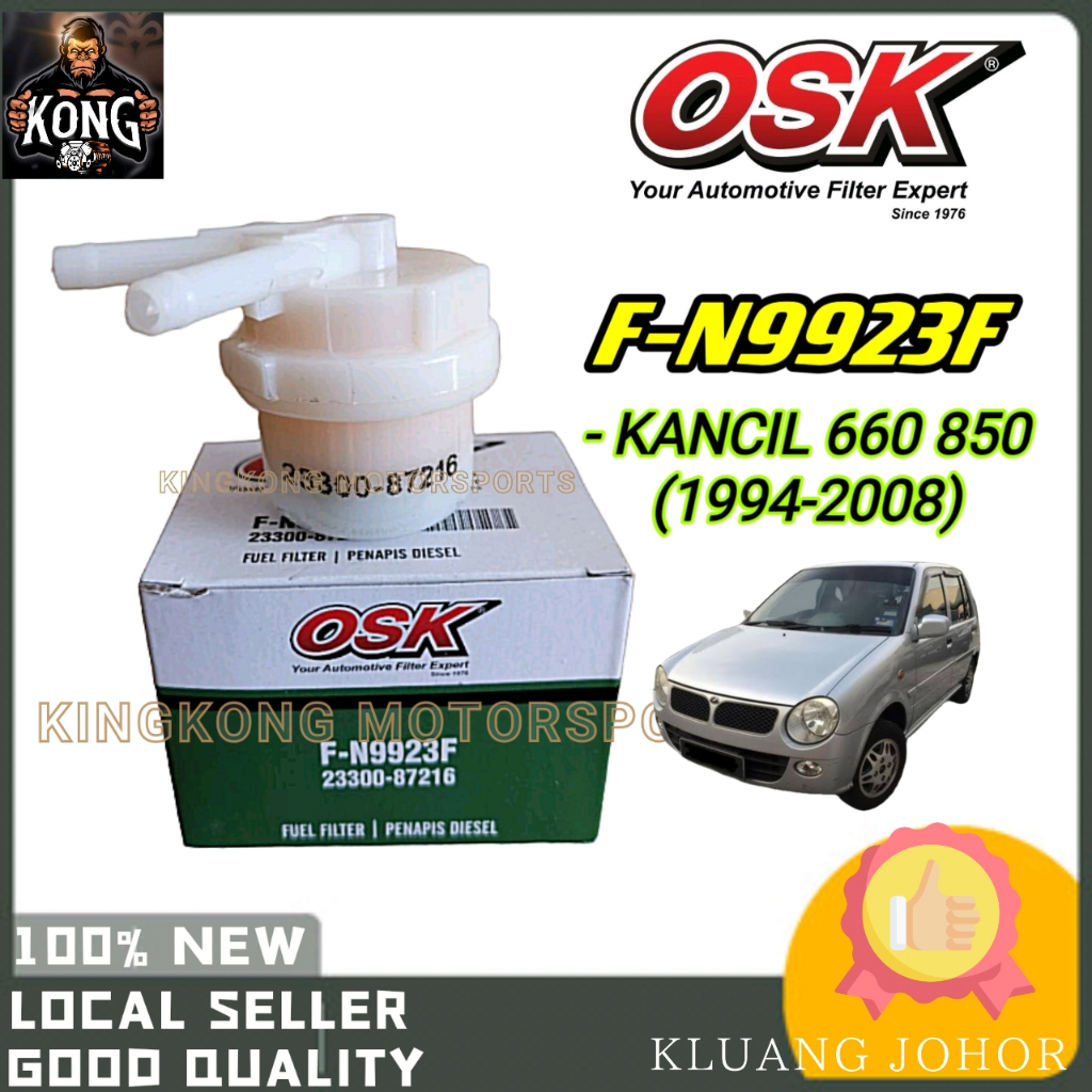 OSK FUEL FILTER F-N9923F PENAPIS DIESEL Kancil 660 850 Petrol Filter ...