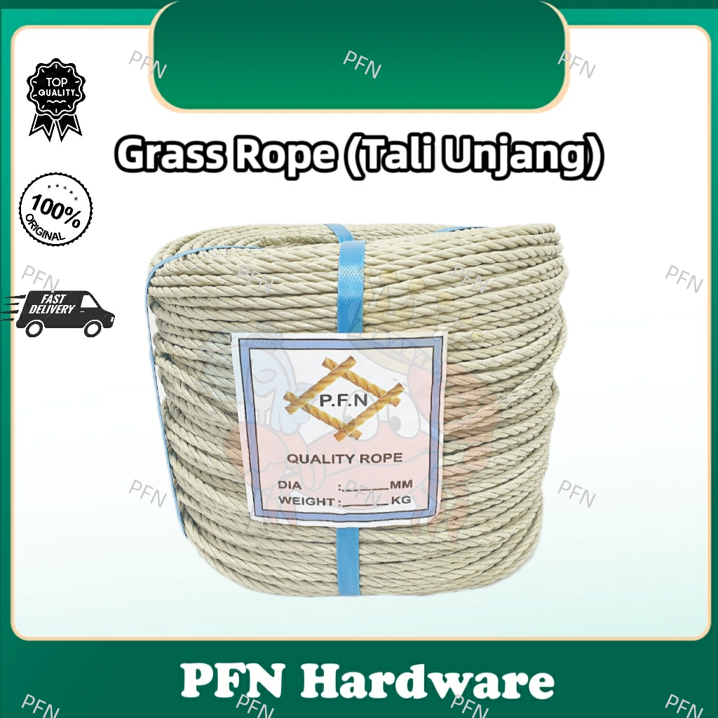 NEW STOCK PROMO Grass Rope (Tali Unjang) 5MM / 6MM Tali Unjang Multi ...