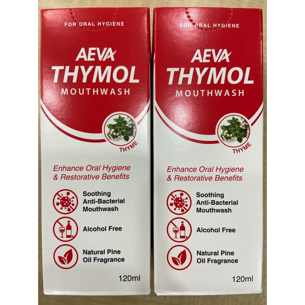 THYMOL MOUTHWASH /GARGLE 120ML | Shopee Malaysia