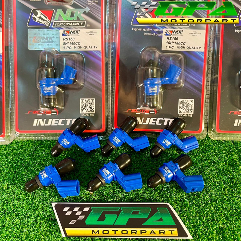 NLK PERFORMANCE RACING FUEL INJECTOR HONDA RS150 RSX150 STLFI V2 140CC ...