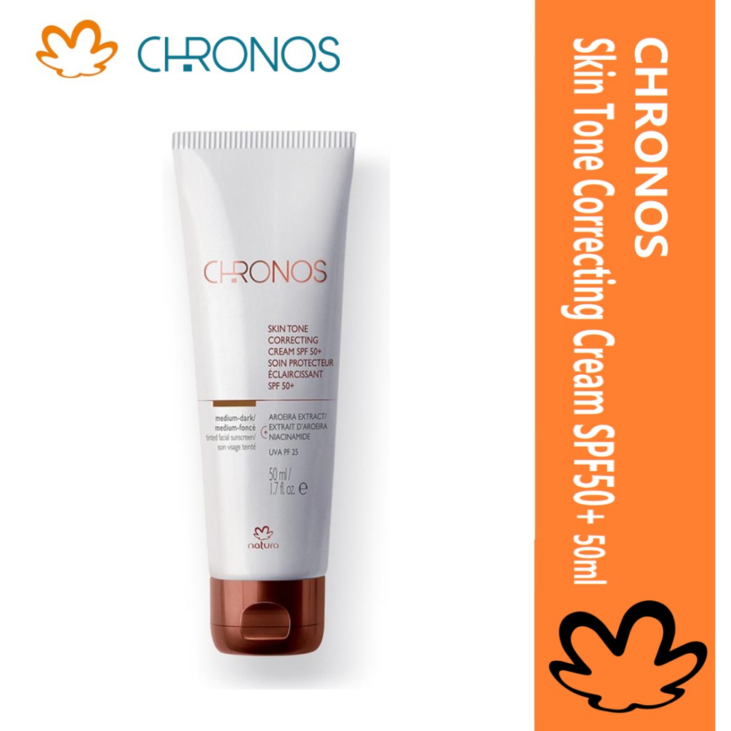 CHRONOS Skin Tone Correcting Cream SPF50+ 50ml | Shopee Malaysia
