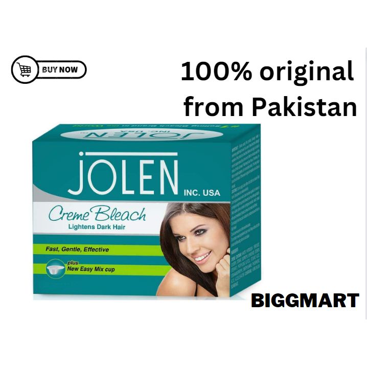 100% Original, JOLEN CREME BLEACH FAST,GENTLE,EFFECTIVE FORMULA - (7G ...