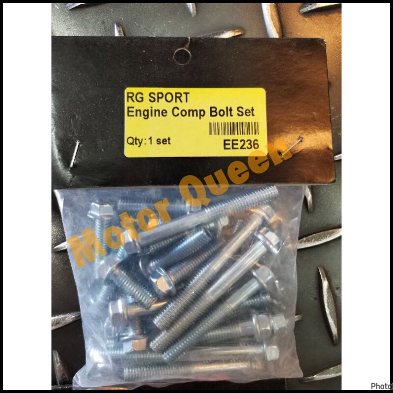 Screw Engine Complete Set Suzuki RG Sport RG110 Skru Enjin Engine Comp ...