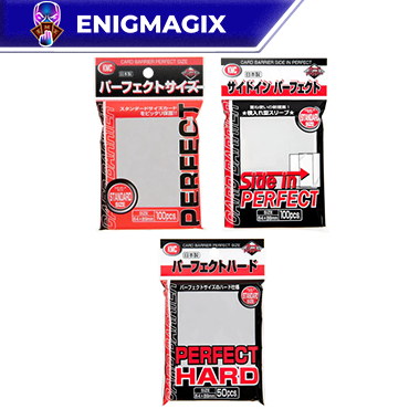 KMC Perfect Size Sleeves - Top load/Side-in/Hard for TCG FAB/One Piece ...