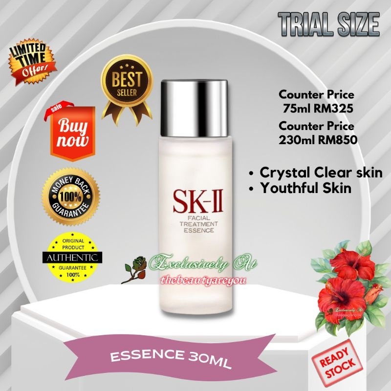 TRIAL SIZE: FACIAL TREATMENT ESSENCE TRIAL SIZE 30ML | Shopee Malaysia
