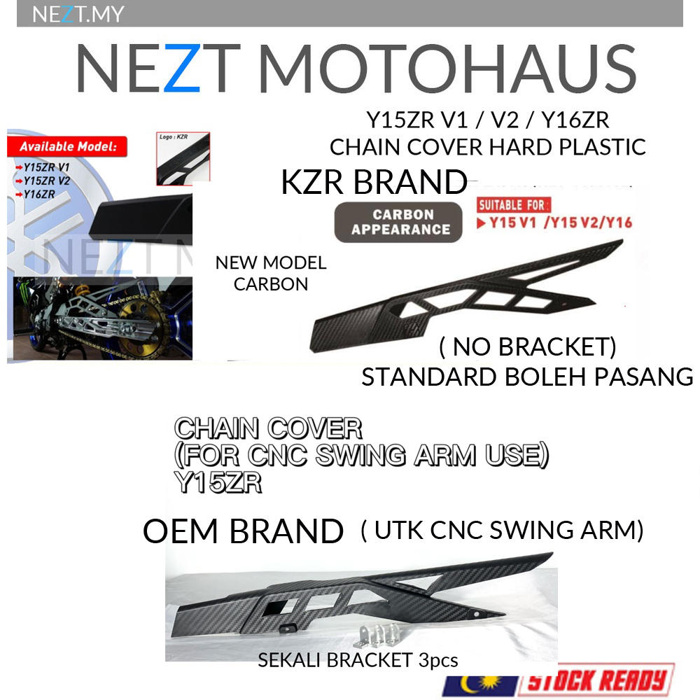 Chain Cover Penutup Rantai Yamaha Y15 Y15ZR V1 V2 Y16 Y16ZR Hard ...