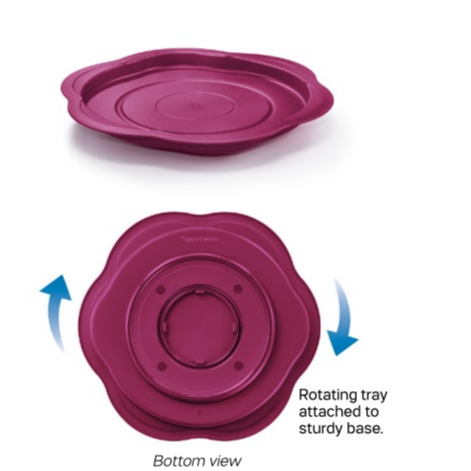 Tupperware Spinning Tray Rotating Tray/ Talam Pusing | Shopee Malaysia