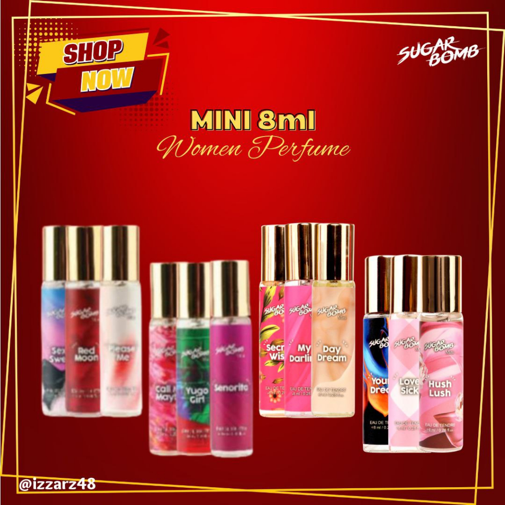 Perfume Mini by SUGARBOMB | for HIM & HER 💃 | Shopee Malaysia