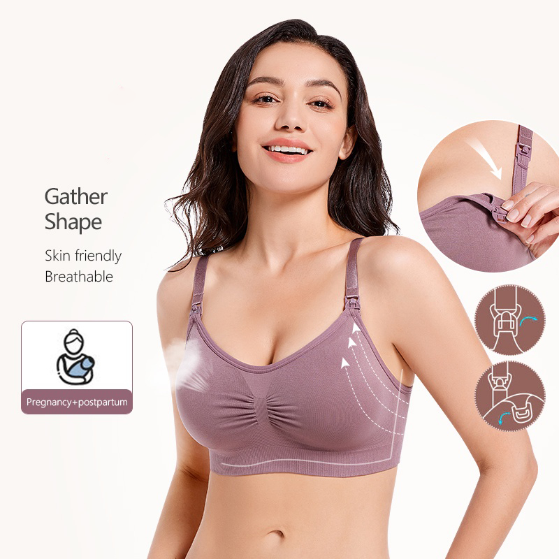 Nursing Bra Push Up Maternity Bra Women Breastfeeding Bra Comfort Underwear Bra Menyusu 937 ...
