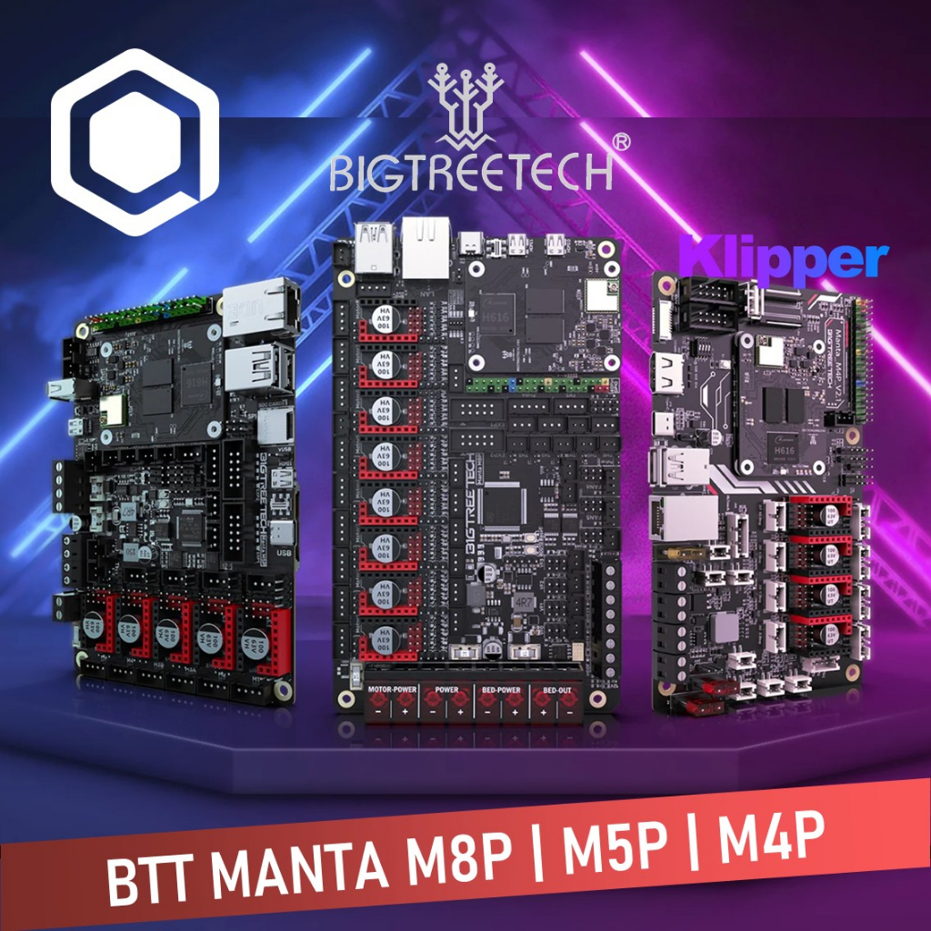 BIGTREETECH BTT MANTA M8P V2.0/V1.1 | M5P | M4P Mainboard - CM4 | CB1 ...