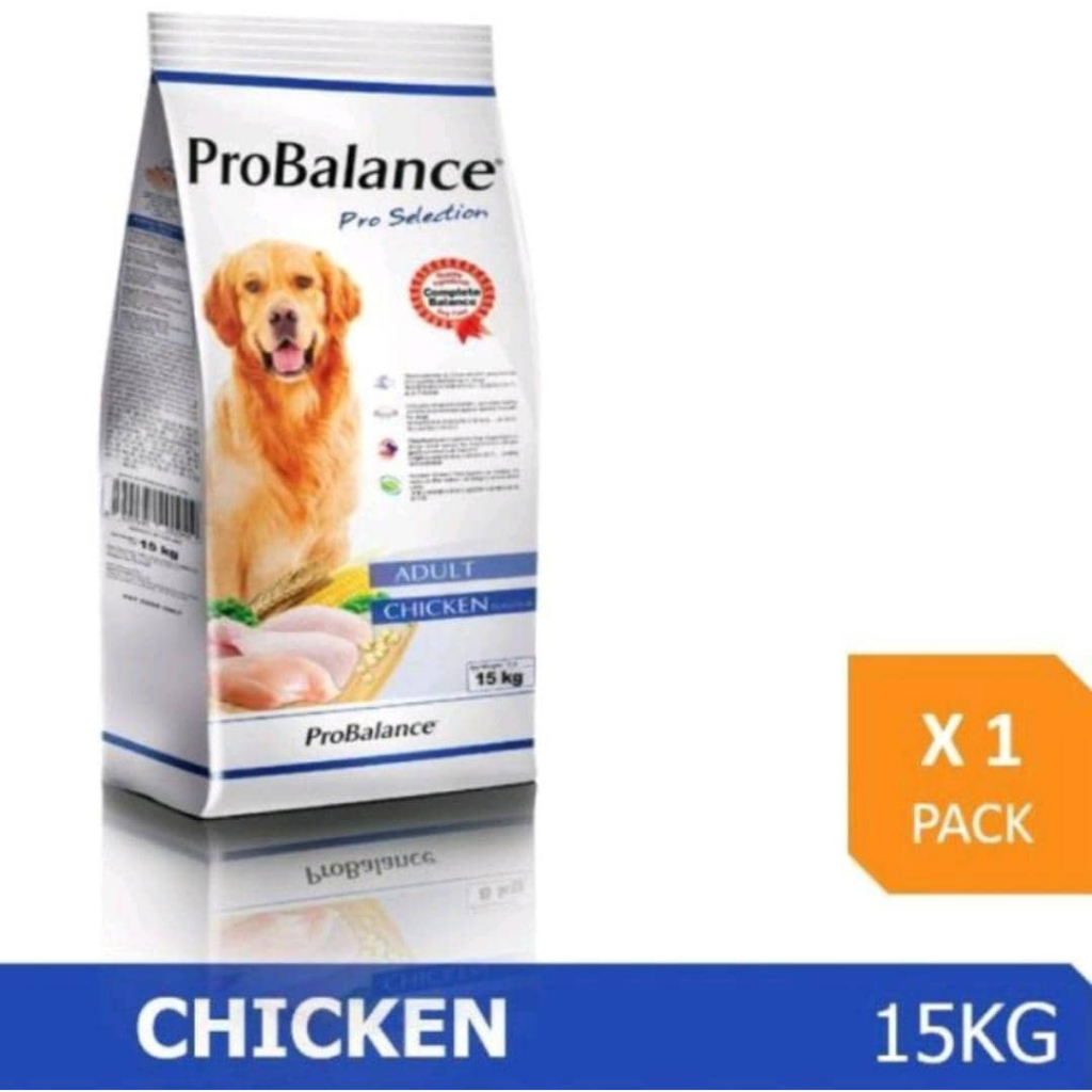ProBalance 15kg pro balance dog food (LAMB/CHICKEN/BEEF) | Shopee Malaysia