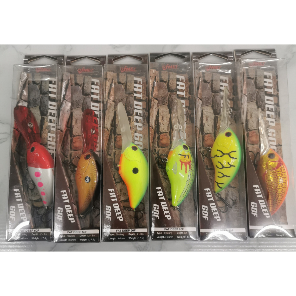 Ofmer Fat Deep 60F Lure 60mm/17.5g | Shopee Malaysia
