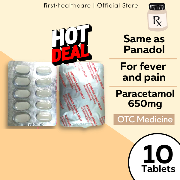 [READY STOCK!] Atamol Paracetamol 650mg Tablets Same As Panadol (Relief ...