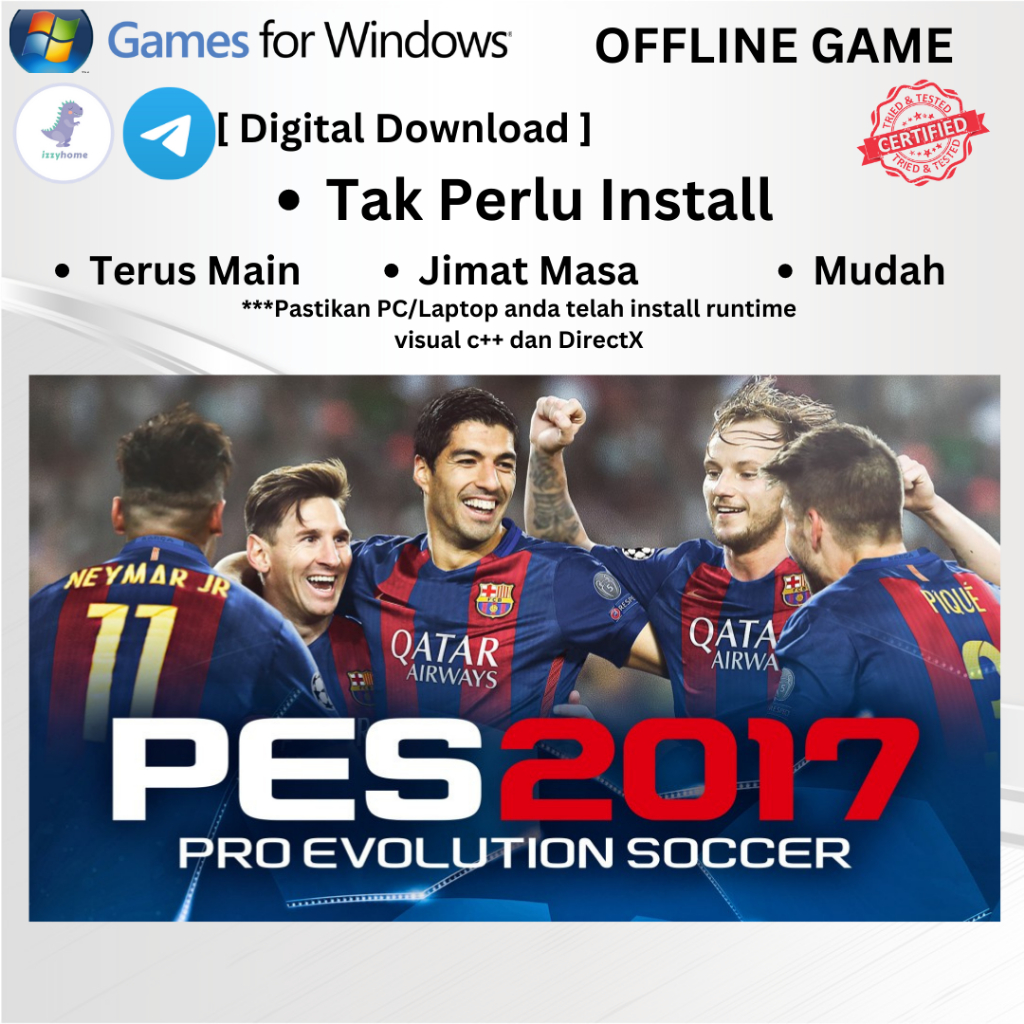 [PC Offline Game Portable]Pro Evolution Soccer 2017 [Digital Download ...