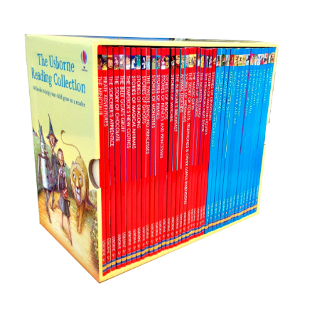 The Usborne Reading Collection 40 Books to help your child grow as a ...