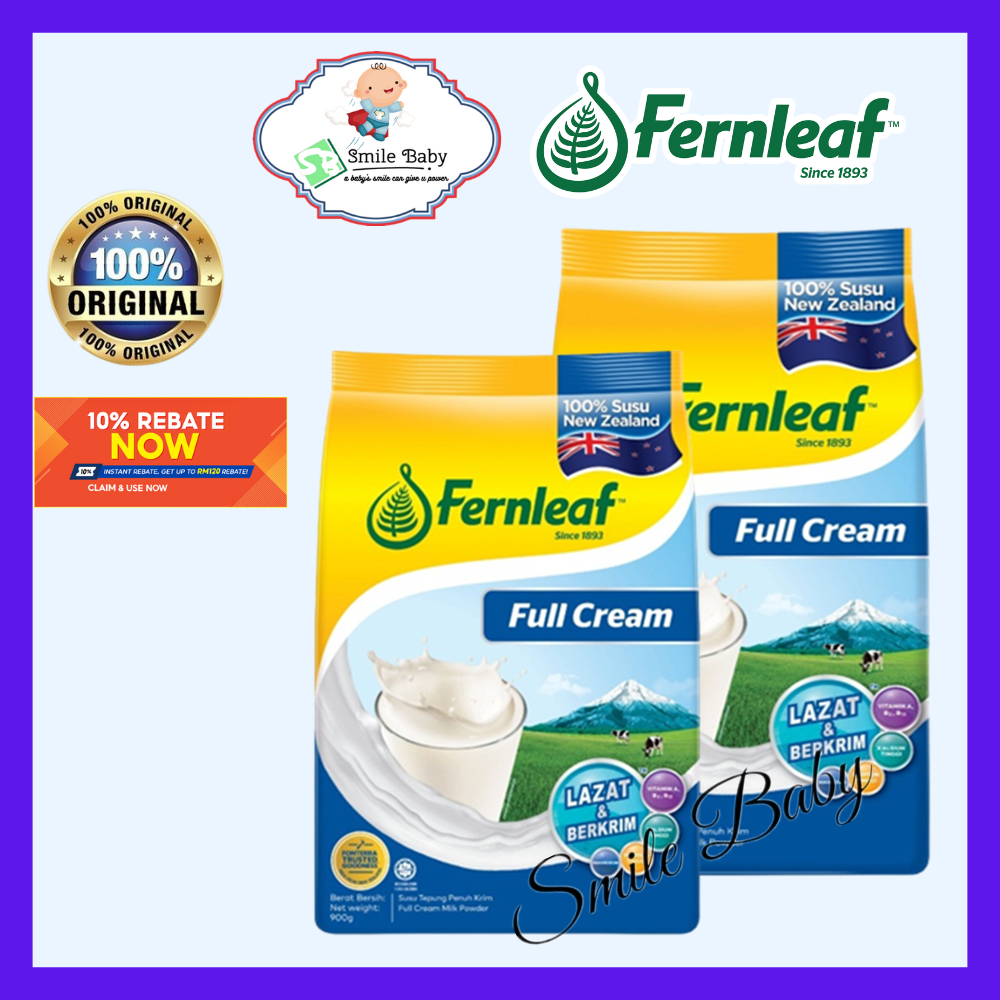 Fernleaf Full Cream Milk Powder 900g / 1.8kg | Shopee Malaysia