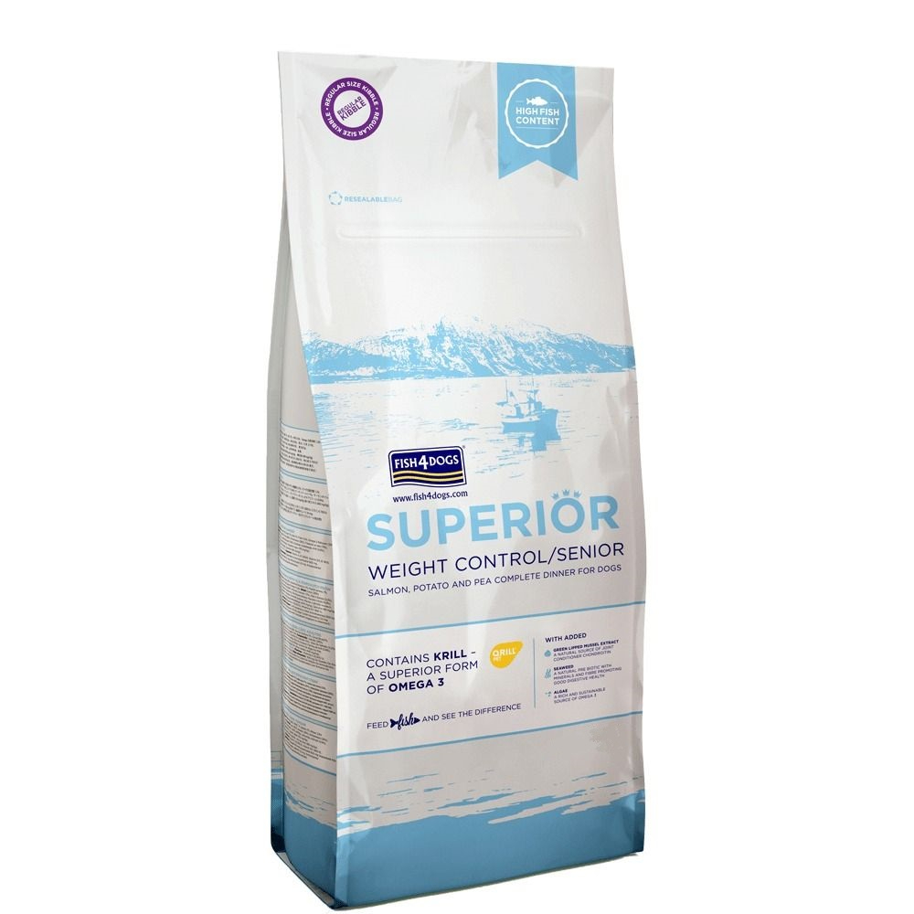 Fish 4 Dogs Superior Senior Complete with Krill 12kg | Shopee Malaysia