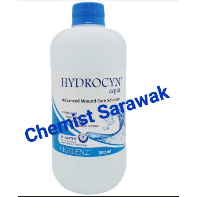 Hydrocyn Aqua Wound Care Solution 500ml | Shopee Malaysia