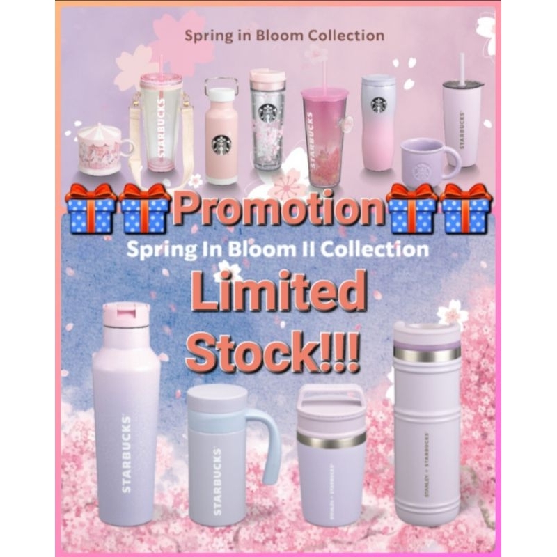 Starbucks Sakura / Cherry Blossom Merchandise 2023 | Shopee Malaysia