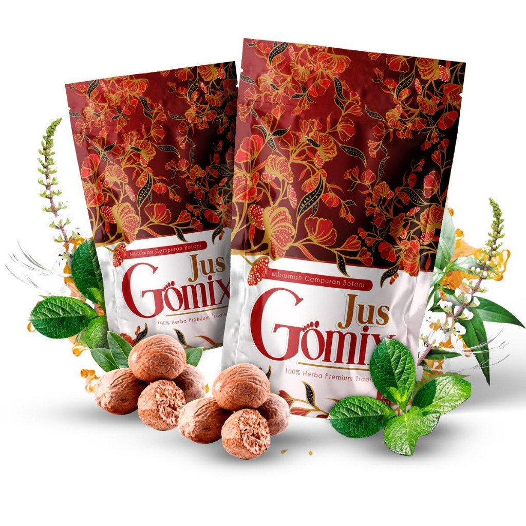 JUS GOMIX PENAWAR TRADISIONAL HERBA PREMIUM 100% UBAT GOUT BERKESANJUS ...