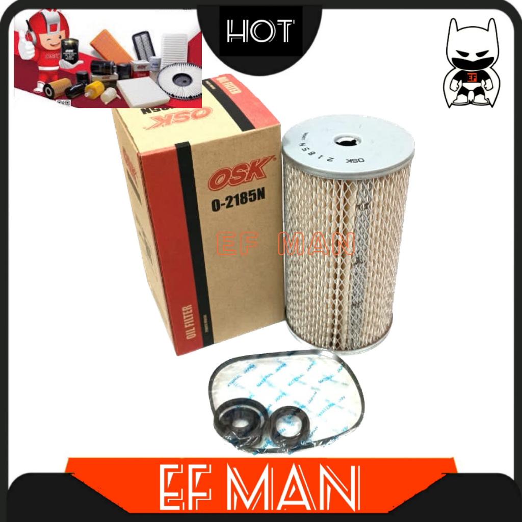 OSK O-2185N OIL FILTER 8 1/2" LORRY FILTER 15607-1011 O 2185 LORI ...