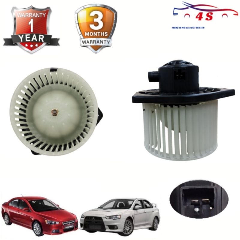 3 MONTHS WARRANTY AIR COND PROTON INSPIRA & MITSUBISHI LANCER 08 AIR-COND BLOWER MOTOR COMPLETE ...