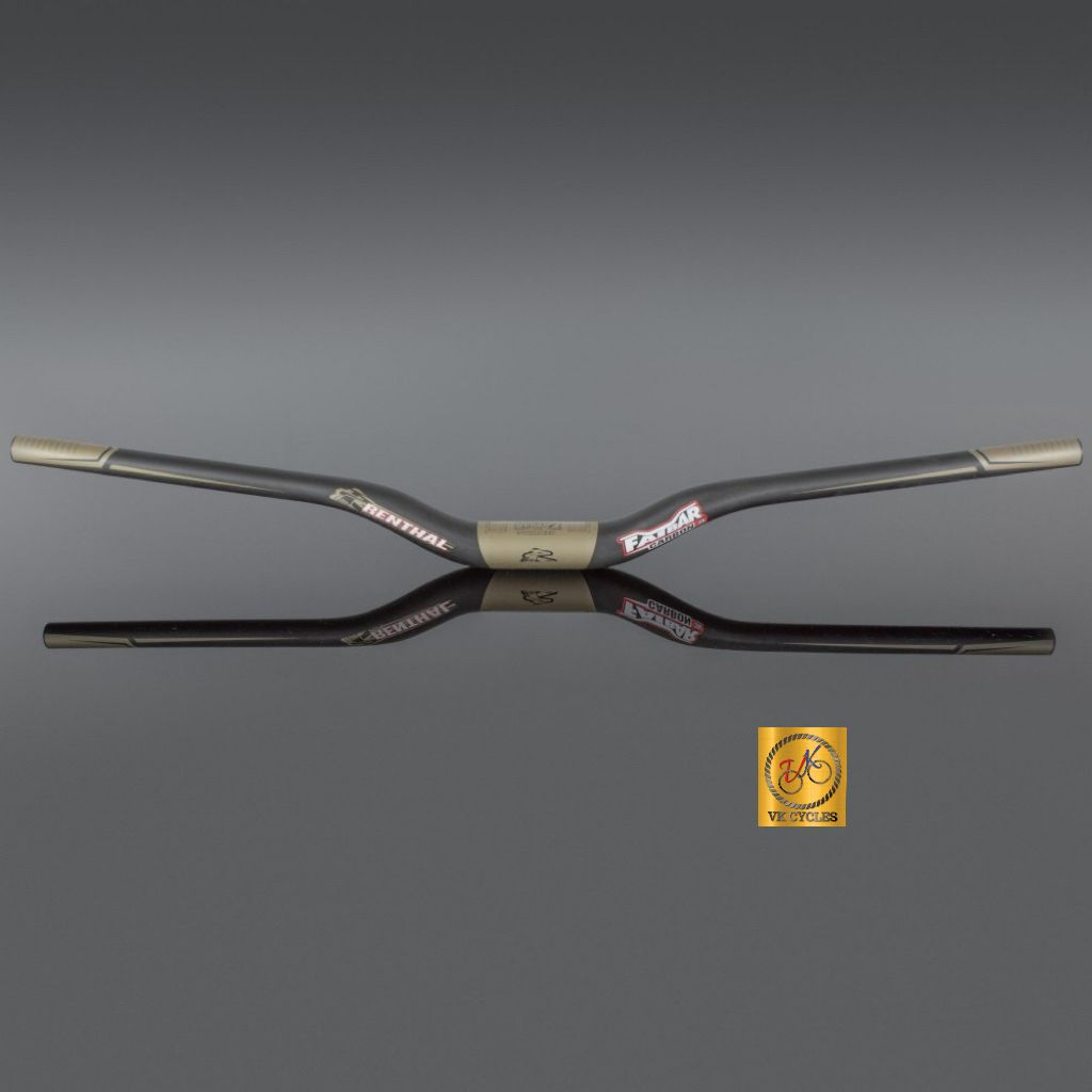 [Genuine] RENTHAL FATBAR CARBON 35 Handlebar – 800mm Wide 20mm 30mm ...