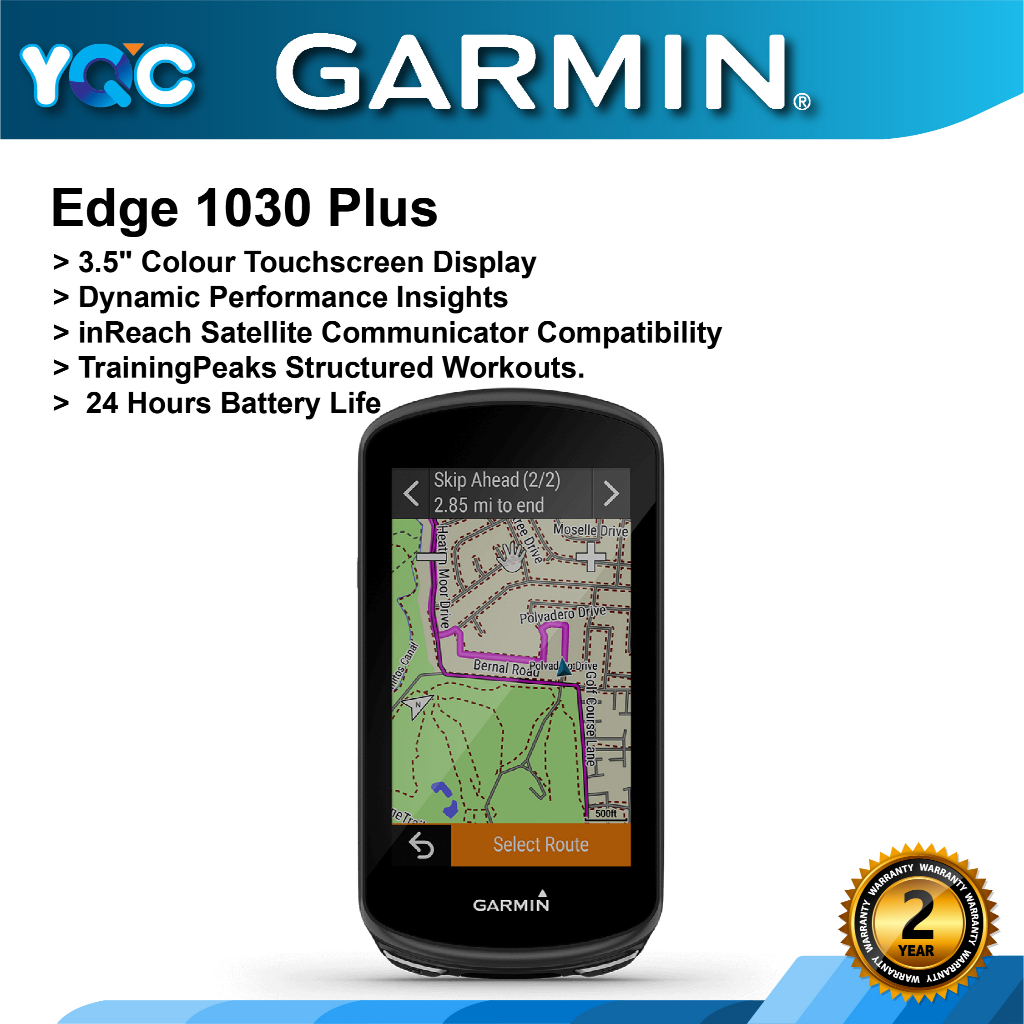 Garmin Edge 1030 Plus Sensor Bundle, GPS, SEA - Ultimate GPS Bike ...