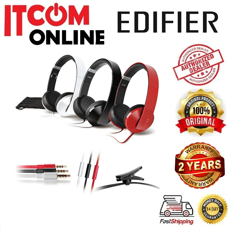 EDIFIER WIRED HEADSET (H750) MANY COLOR | Shopee Malaysia