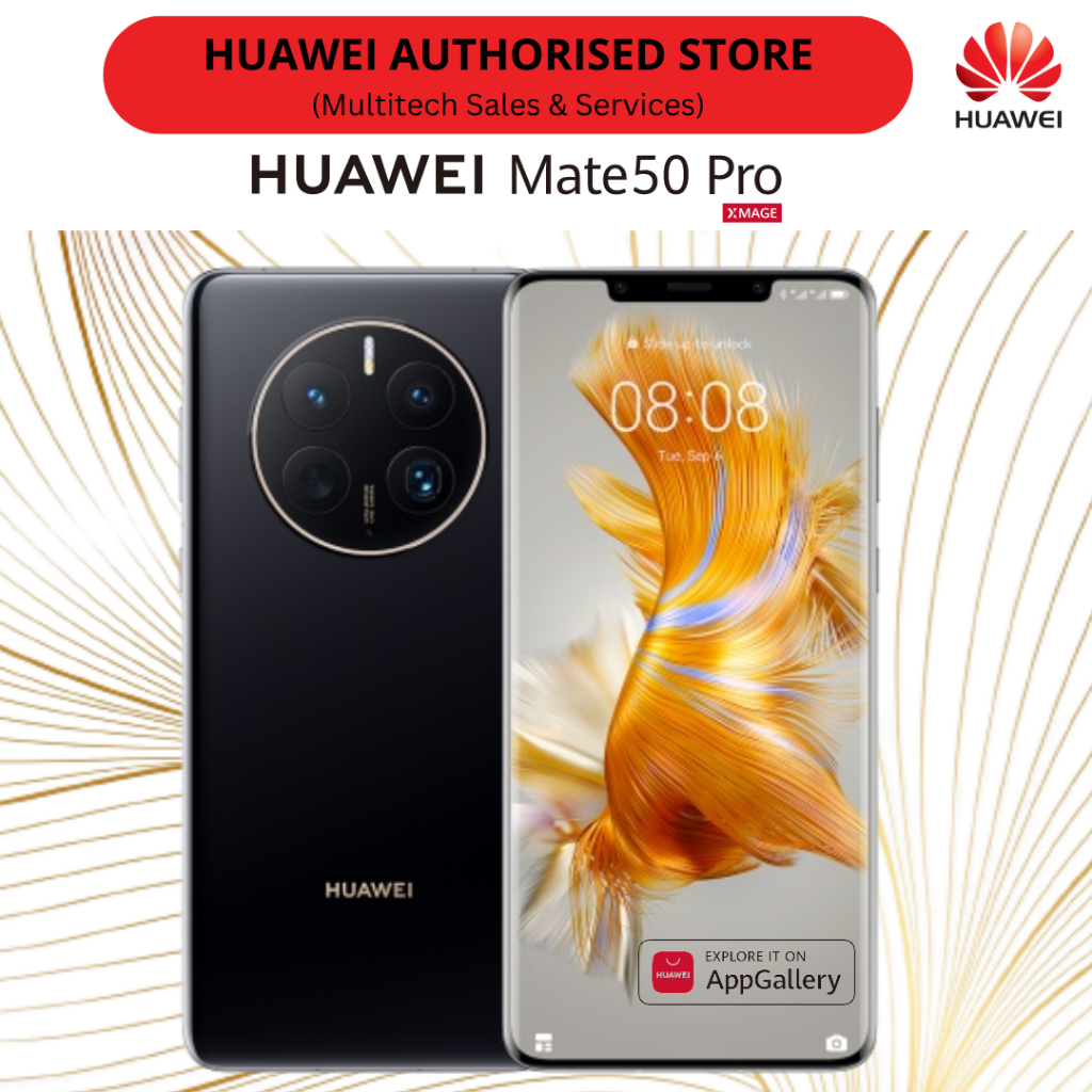 Huawei Mate 50 Pro Normal Series Smartphone No Kunlun Glass Ultra Aperture XMAGE Camera OLED ...