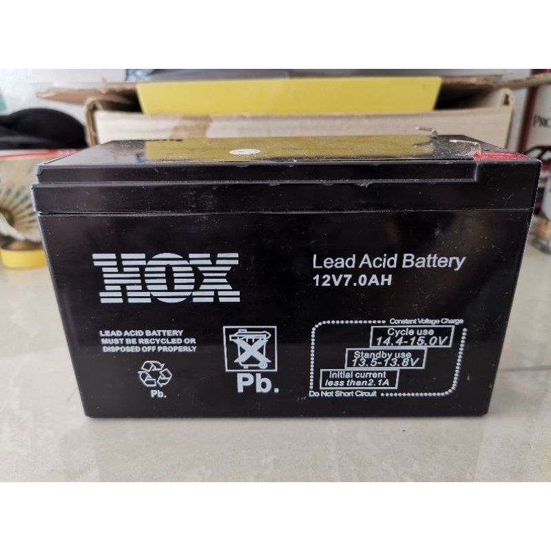 Rechargeable Battery 12V 7.0AH | Shopee Malaysia